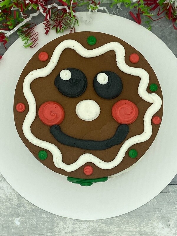 Gingerbread Man Cake