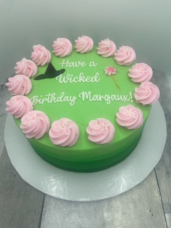 Wicked Theme Birthday Cake