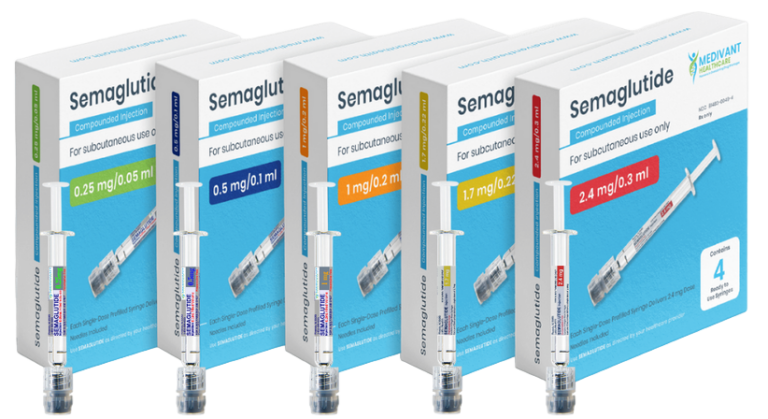 SEMA Pre-Filled Syringes 4-week Supply with E-Visit MEDIVANT HEALTHCARE ...