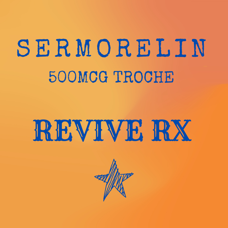 Sermorelin 500mcg TROCHE with Service Fee REVIVE RX