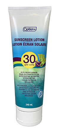 Option+ Sunscreen Lotion 30SPF - - Yurek Pharmacy, Home Healthcare