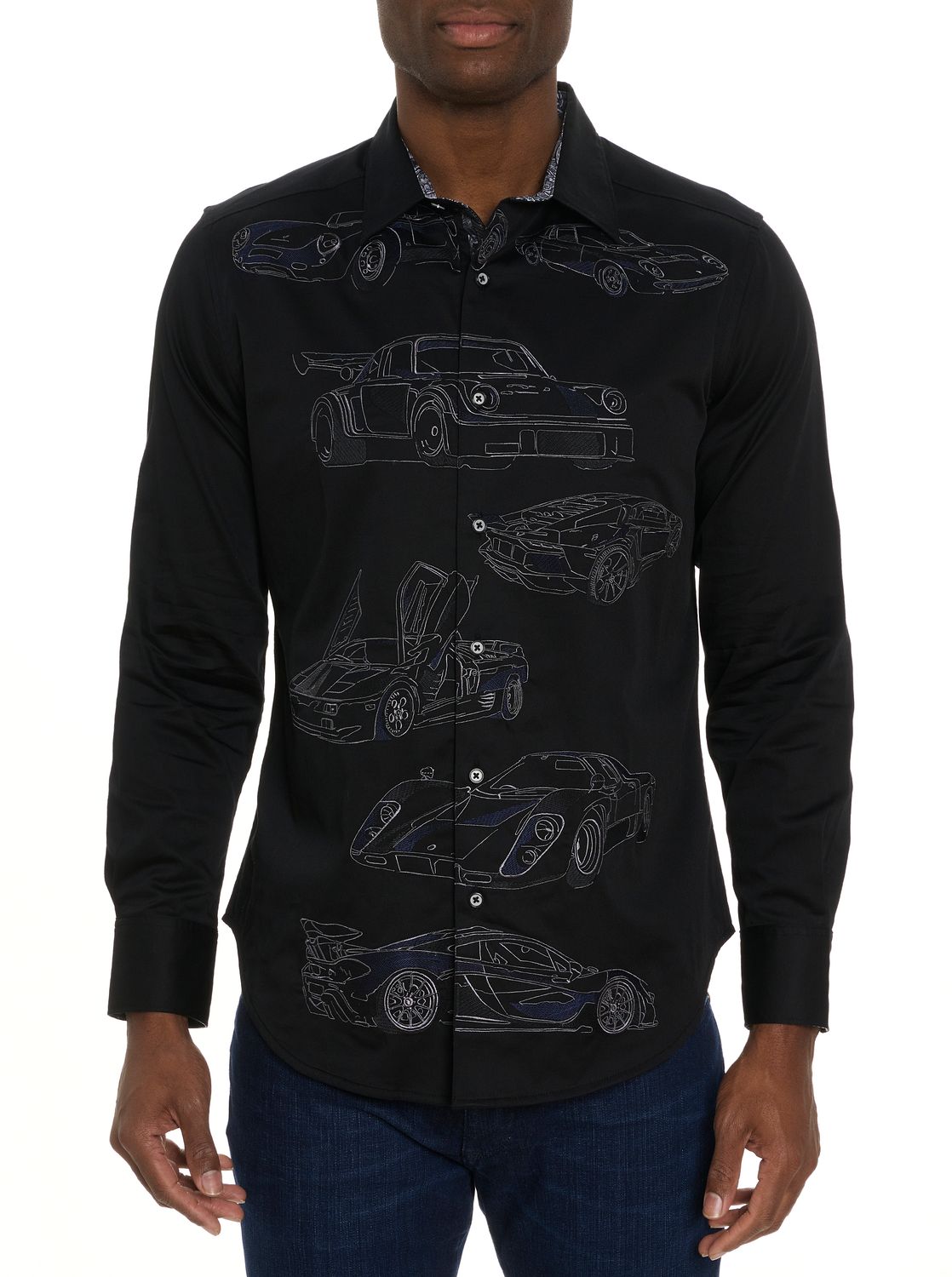 Robert Graham Wheeler SE Car Shirt