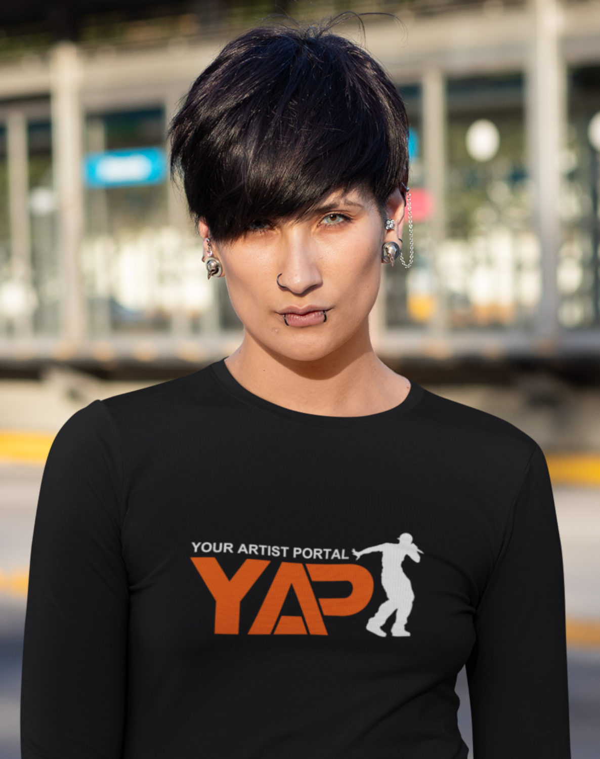 YAP Long Sleeve Cotton T YAP Long Sleeve Cotton T