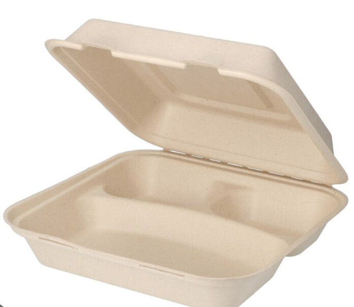 9" 3COMP CONTAINER (250 pc per box)