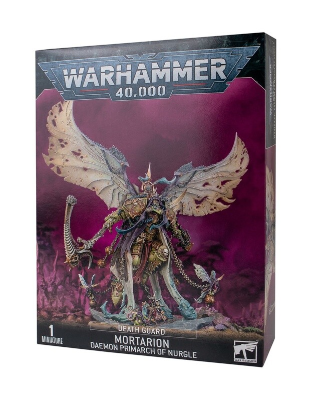 WH40K - Death Guard - Mortarion Daemon Primarch of Nurgle