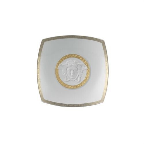 Versace Gorgona Candy Dish Porcelain 7 Inch 14095-102845-25818 - HomeBello