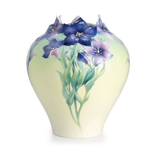 Franz Porcelain Balloon Flower Large Vase FZ0237 FZ02370 - HomeBello