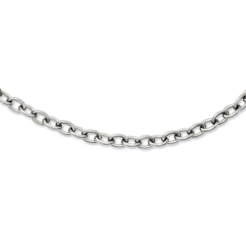Round Interchangeable Medium Anchor Chain - Stainless Steel SRN969 ...