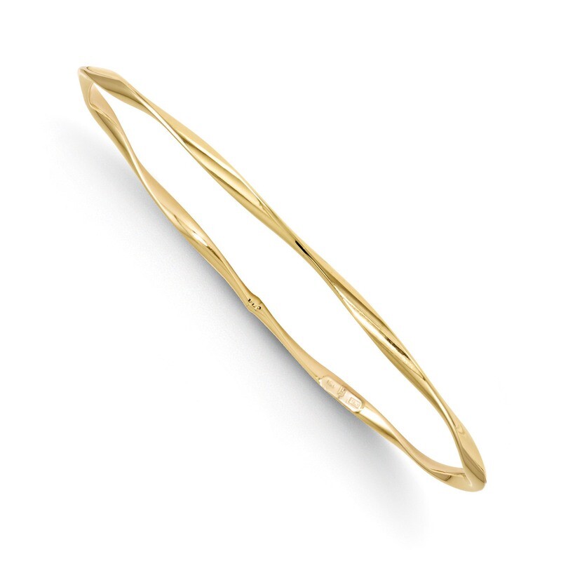Slip-On Bangle Chain 7 Inch - 10k Gold HB-5695-7 - HomeBello