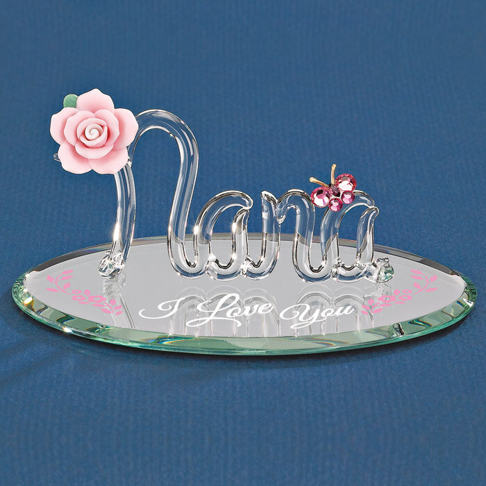 I Love You Nana Glass Figurine GP6041 - HomeBello