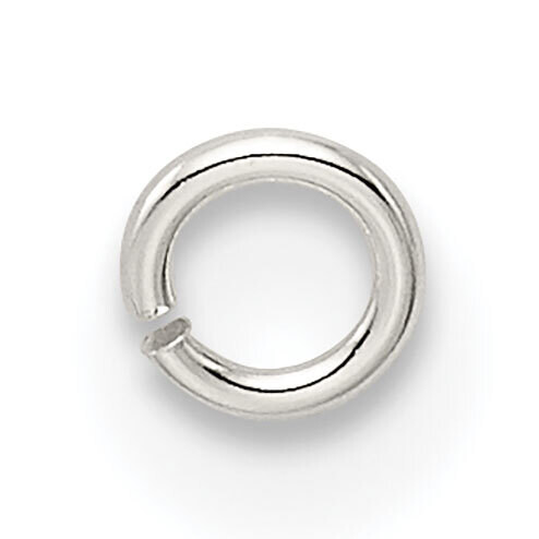22 Gauge 3.2mm Round Jump Ring Sterling Silver SS2866 - HomeBello