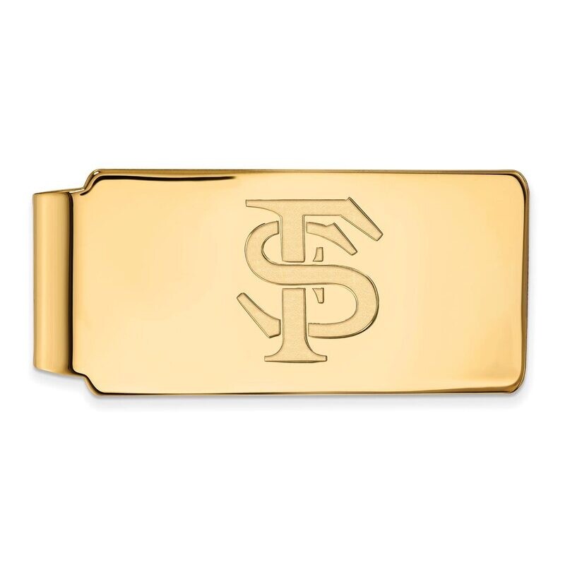Florida State University Money Clip 14k Yellow Gold 4Y025FSU Collegiate ...