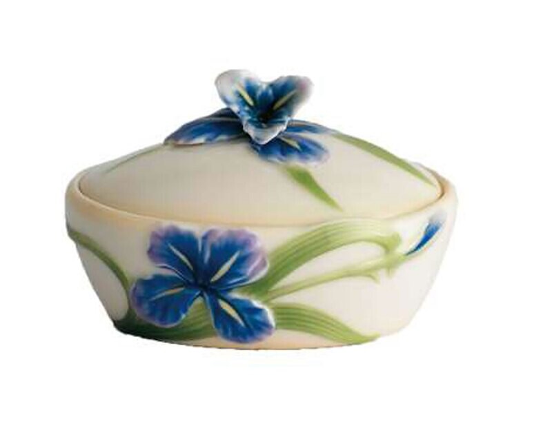 Franz Porcelain Porcelain Lidded Box FZ00360 - HomeBello