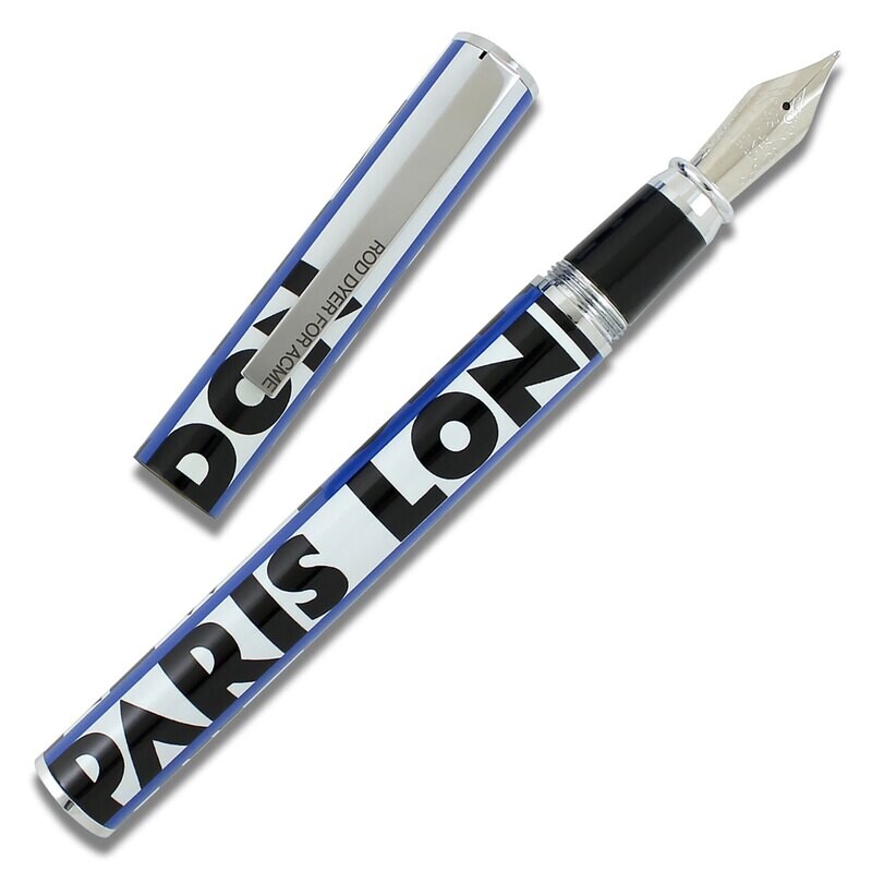 ACME Studio Metro P3 Fountain Pen Variation 02 P3RD05FLE2 - HomeBello