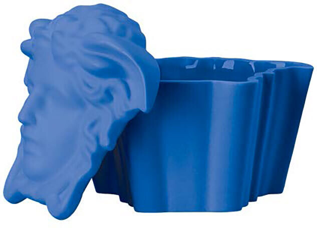 Versace Gypsy Box Deep Blue 4 x 3 Inch H- 3 Inch - HomeBello