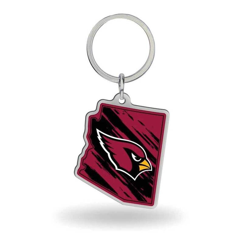 NFL Arizona Cardinals-Arizona State Shaped Key Ring GC8032 - HomeBello