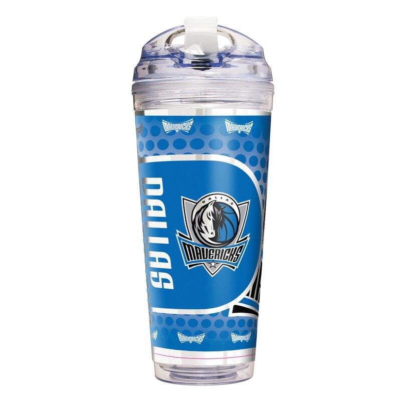 NBA Dallas Mavericks 24 oz Double Wall Acrylic Tumbler GC6639 - HomeBello