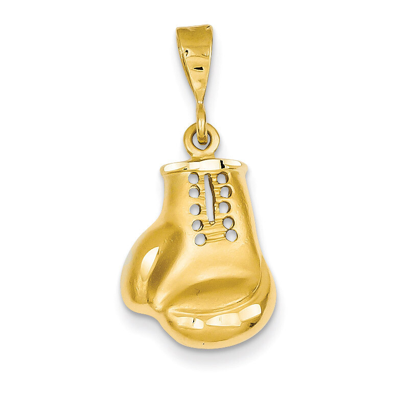 Boxing Glove Charm 14k Gold C591 - HomeBello