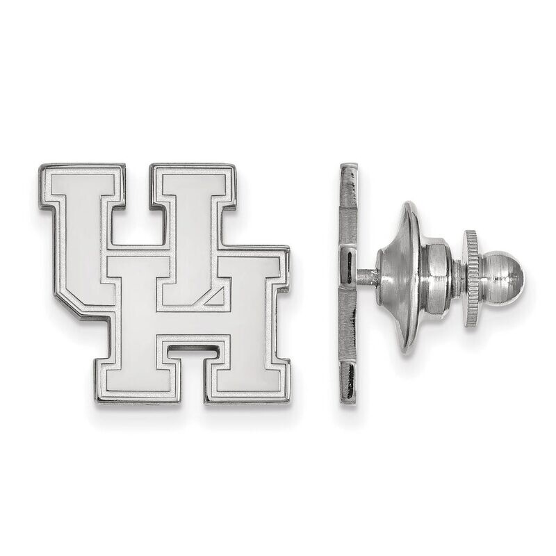 University of Houston Lapel Pin Sterling Silver SS009UHO Collegiate ...