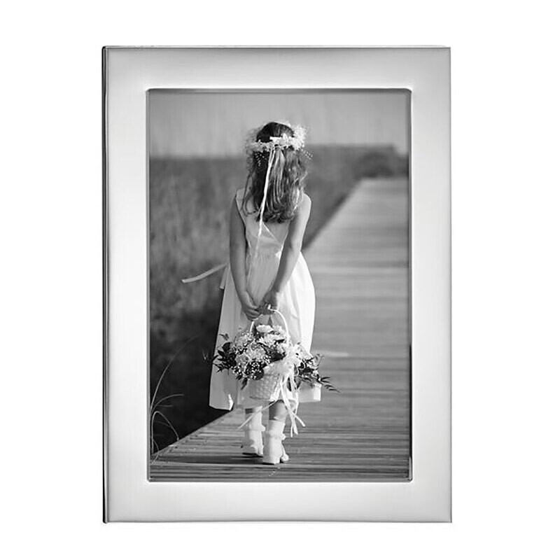 Reed and Barton Narrow Border Sp Picture Picture Frame 5 X 7 Inch ...