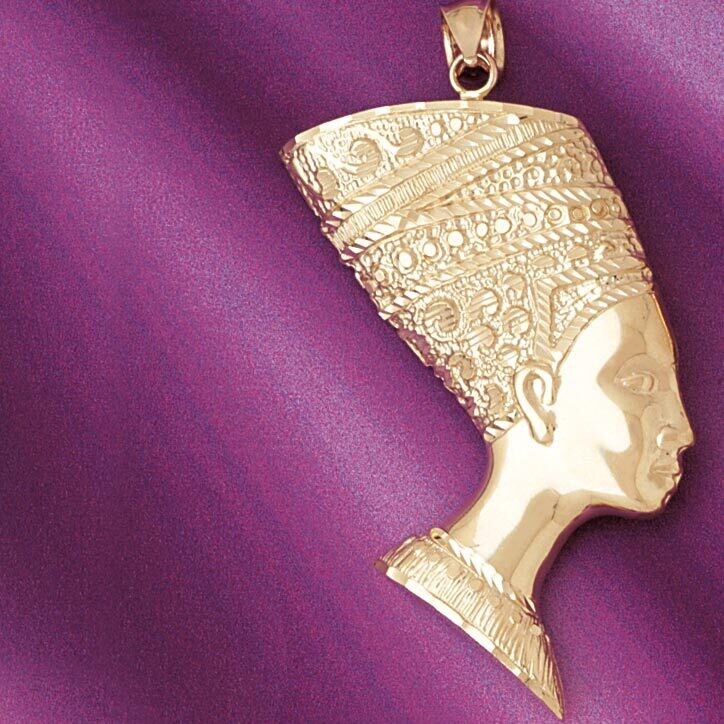 Dazzlers Egyptian Cleopatra Charm Bracelet Pendant Necklace in Yellow ...
