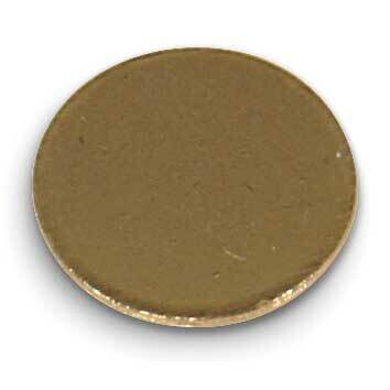 AuRACLE 18K Yellow Gold Calibration Disc JT5461 - HomeBello