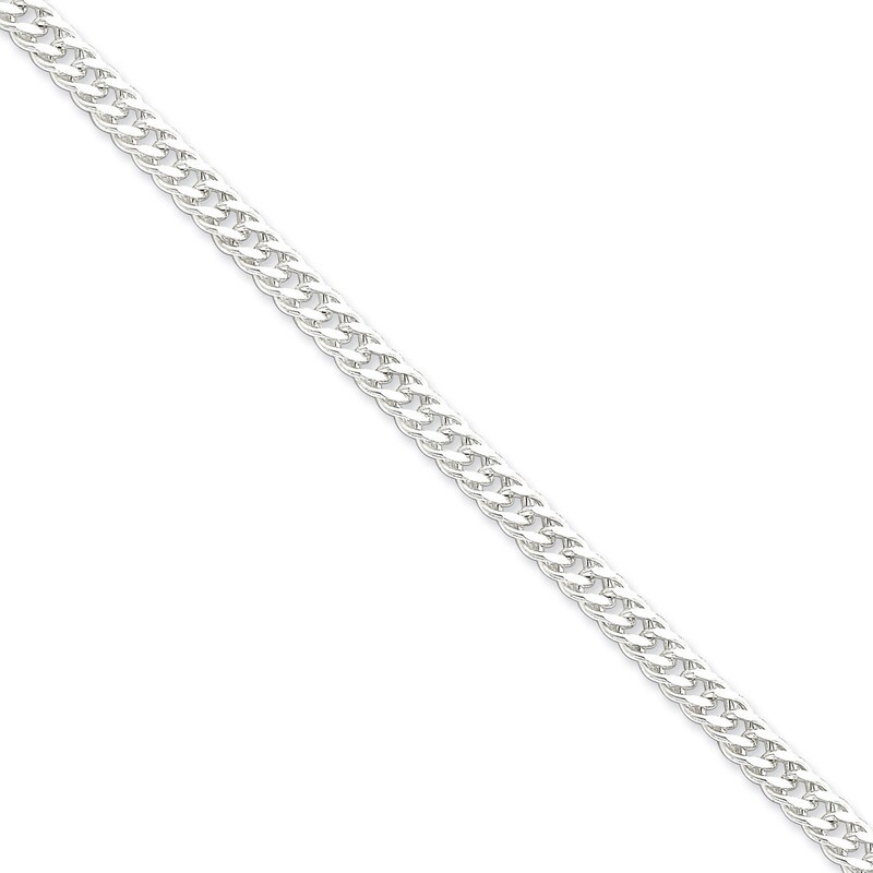 18 Inch 5.5mm Rambo Chain Sterling Silver - HomeBello