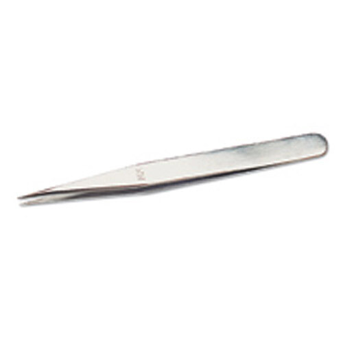 mm Medium Thick Shank Economy Tweezers JT4351 - HomeBello