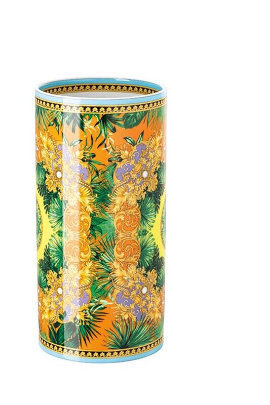 Versace Jungle Animalier Vase 9 1/2 Inch - HomeBello