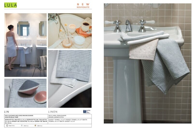 Le Jacquard Francais Lula Pearl Guest Towel 12 x 20 Inch 26283 - HomeBello