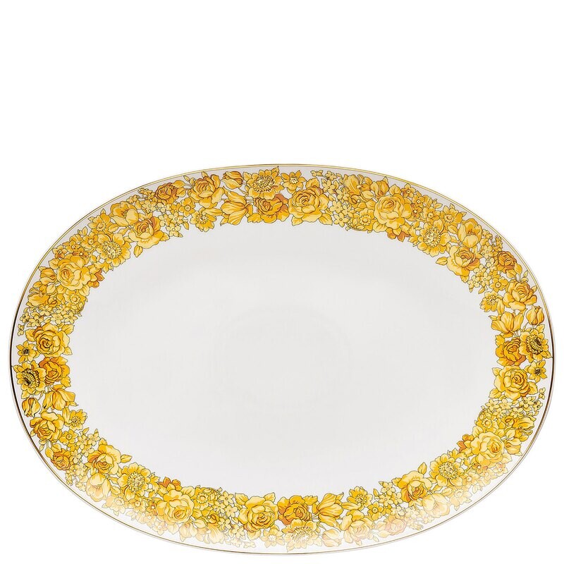 Versace Medusa Rhapsody Platter 15 Inch - HomeBello