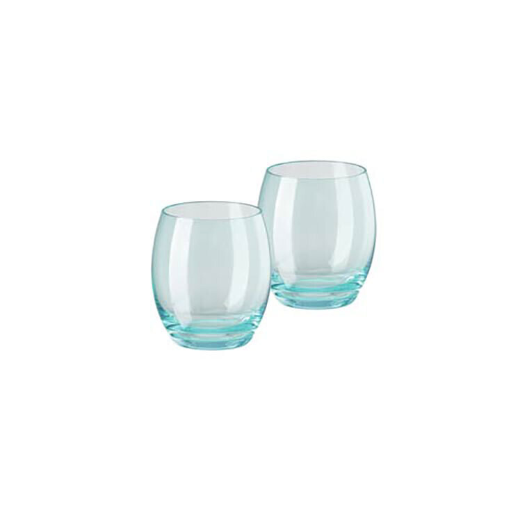 Versace Medusa Lumiere 2short Stem Teal Whiskey Dof Set Of Two 4 Inch Homebello