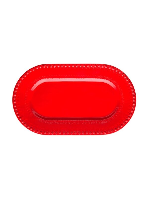 Bordallo Pinheiro Fantasy Platter Red 65002259 - HomeBello