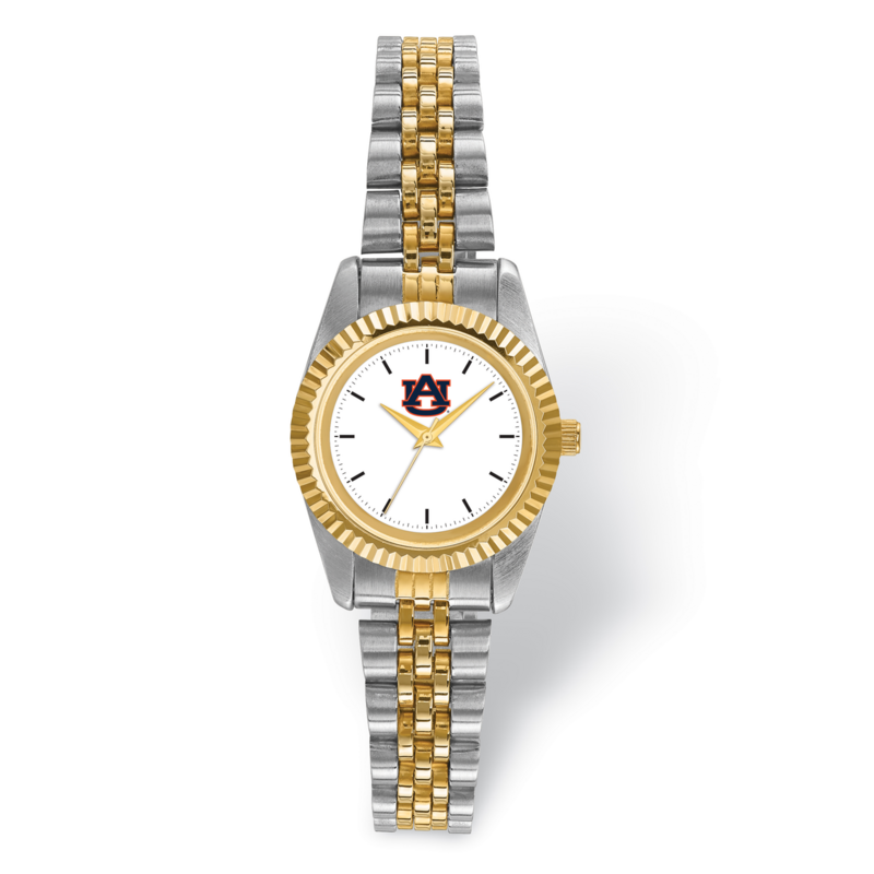 Auburn University Pro Two-tone Ladies Watch AU167 - HomeBello