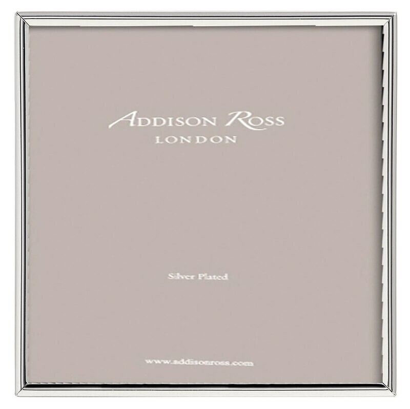 Addison Ross London Fine Edged Square Silver Photo Frame 5 x 5 ...