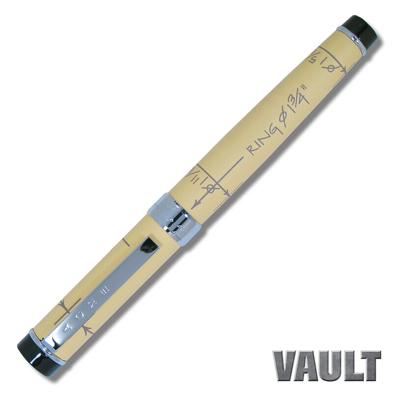 ACME Studio Blueprint Yellow Color Test Roller Ball Pen PCB01R2 - HomeBello