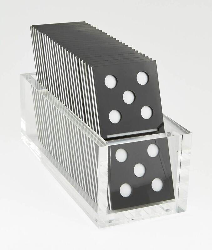 Tizo Acrylic Domino Classy Set HA112DOM - HomeBello