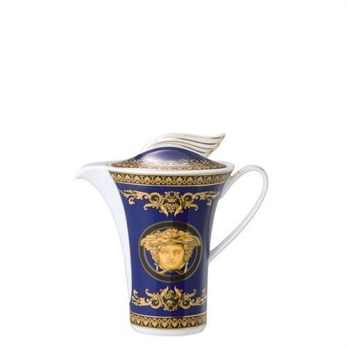 Versace Medusa Blue Coffee Pot 40 Oz. 19325-409620-14030 - HomeBello