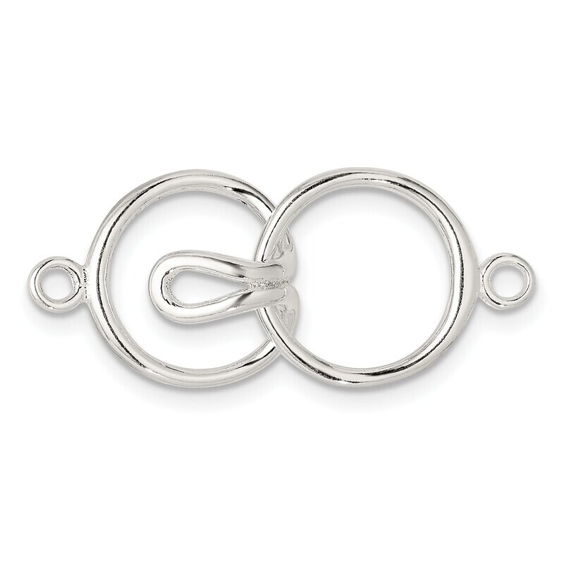 29 x 13mm Pearl Bead Clasp Sterling Silver SS3516 - HomeBello