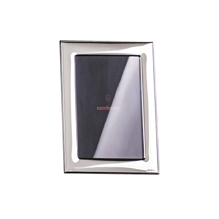 Sambonet Flat Picture Frame 3 1/2 x 5 Inch Silver Bilaminate 59660L40 ...