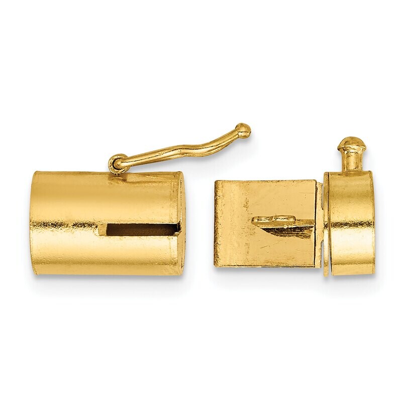 Internal Barrel Clasp Setting 18k Yellow Gold 8Y1818 - HomeBello