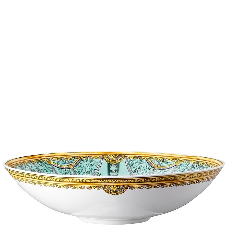 Versace La Scala del Palazzo Verde Bowl 13 3/4 Inch - HomeBello