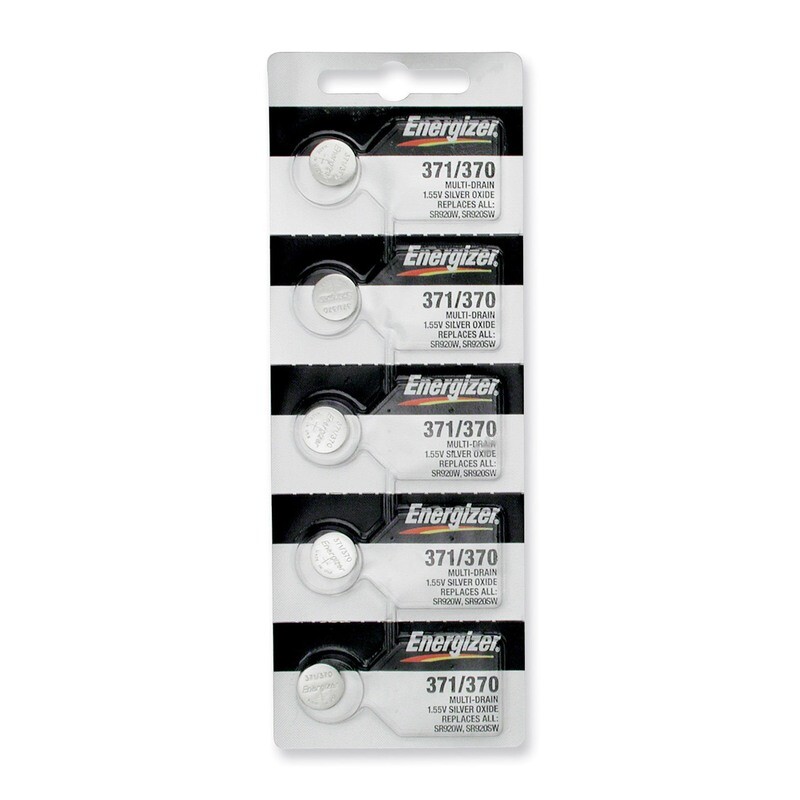 Energizer Watch Batteries Package of 5 WB371 - HomeBello