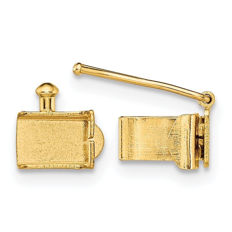 Box Clasp Setting 18k Yellow Gold 8Y1839 - HomeBello