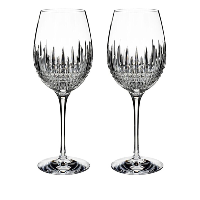 Waterford Lismore Diamond Essence Goblet 19 Oz Set Of 2 1060604 - HomeBello