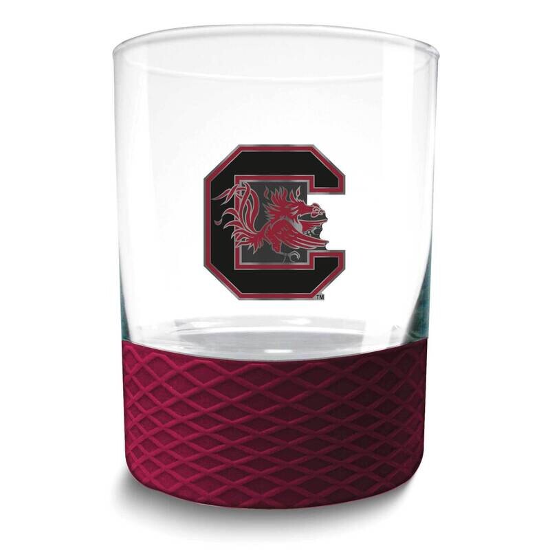 Collegiate Univeristy of South Carolina Commissioner Rock Glass GM26096 ...