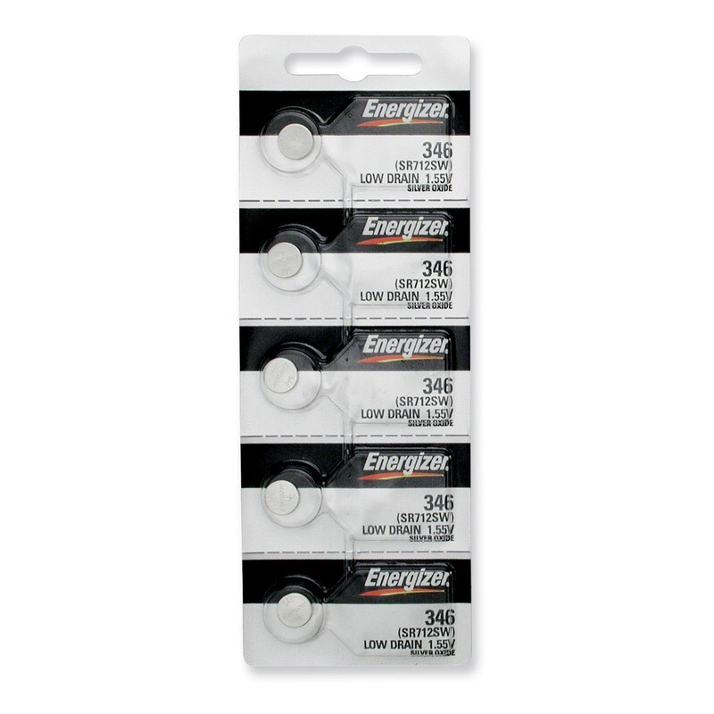 Energizer Watch Batteries Package of 5 WB346 - HomeBello