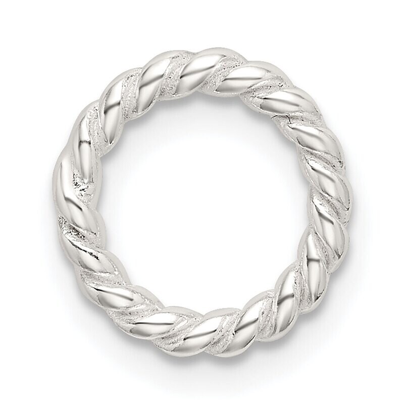 11.2mm Twisted Wire Casted Component Link Sterling Silver SS4353 ...