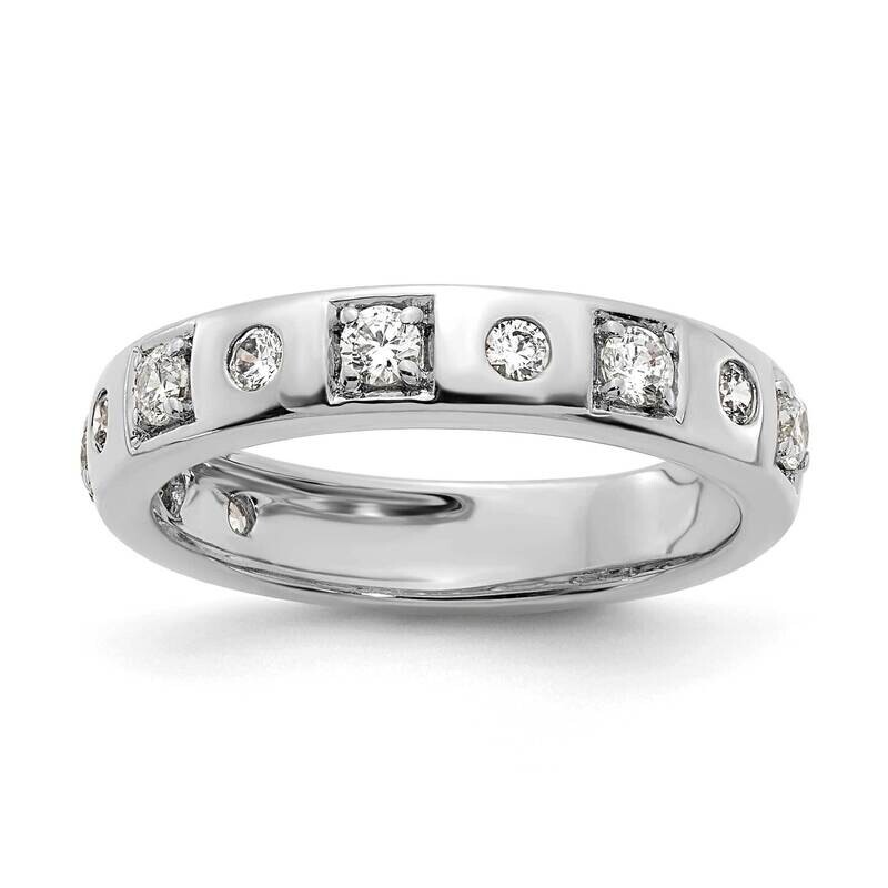True Origin White Gold 1/2 Carat Diamond Vs/Si D E F Fancy Band RM8599 ...