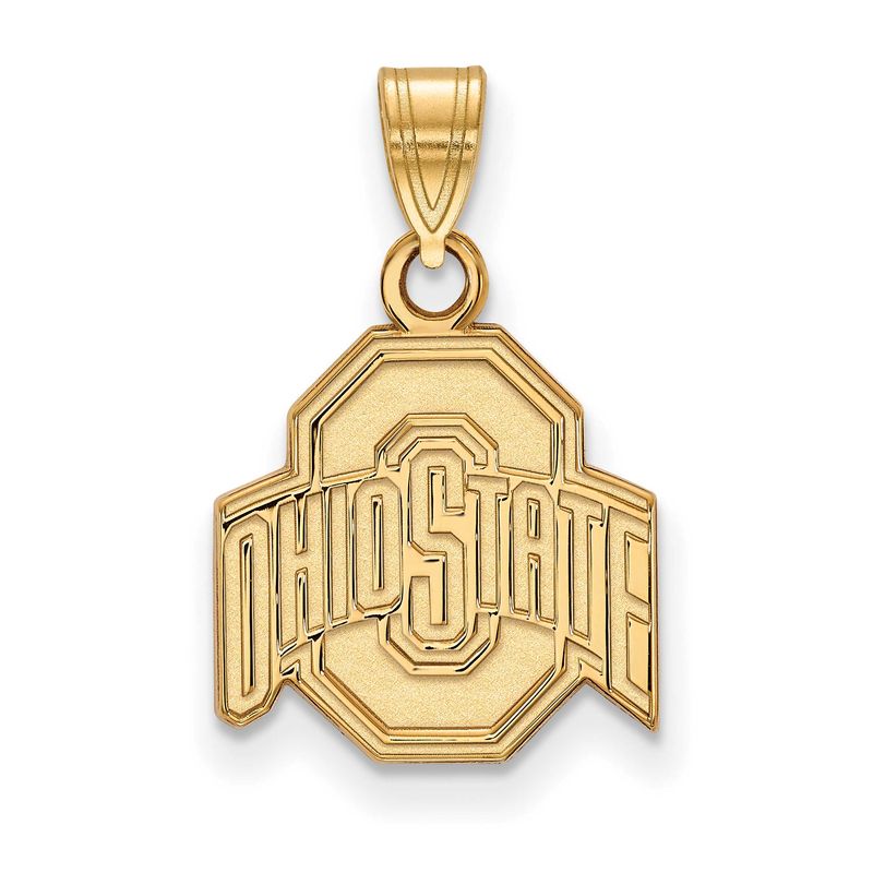 The Ohio State University Small Pendant 14k Gold 4Y002OSU - HomeBello